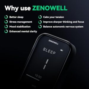ZENOWELL Auricular Vagus Nerve Stimulator | Sleep Aid Device | Patented Vagus Nerve Wearable ...